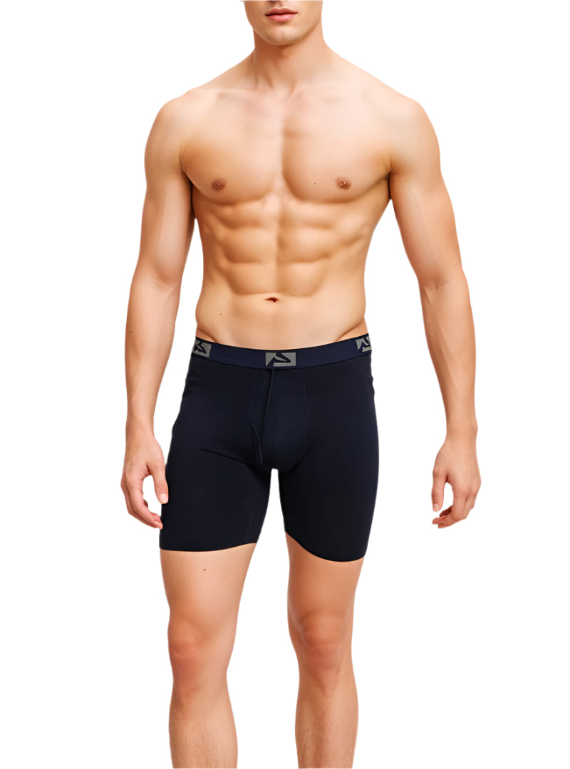 Player’s Big Man's Cotton Mid-Length Boxer Briefs | Big Sizes XL-7X ...