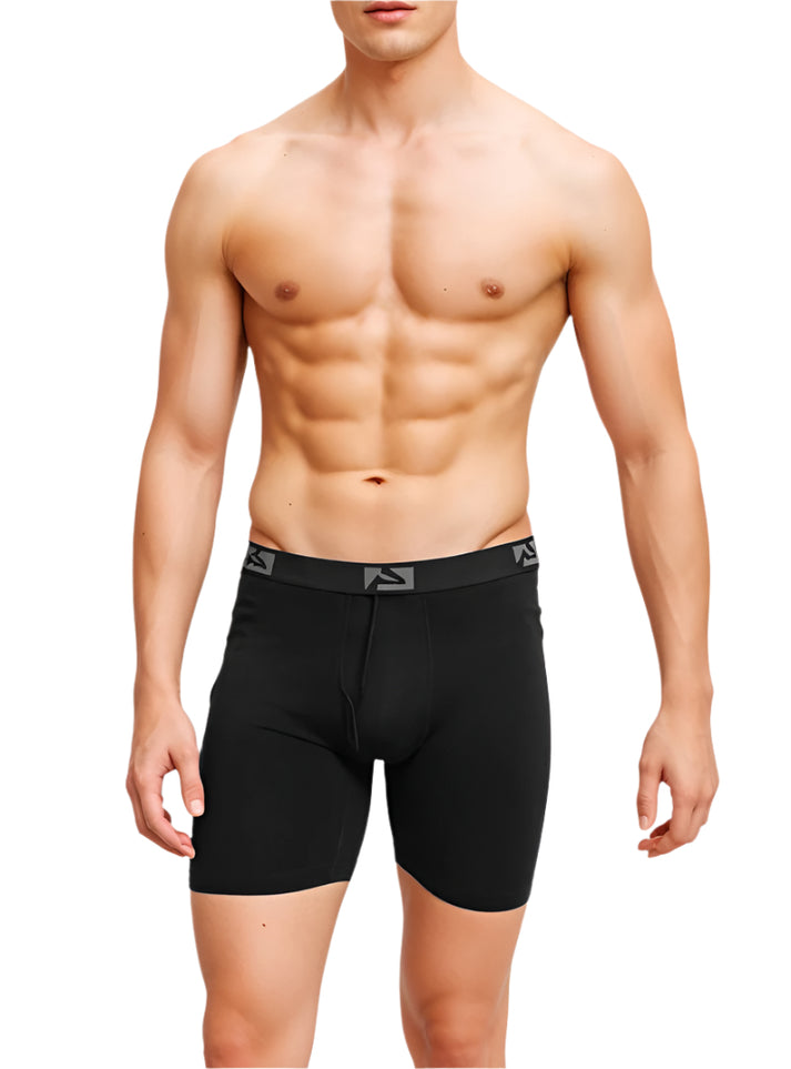 Player’s Big Man's Cotton Mid-Length Boxer Briefs | Big Sizes XL-7X ...